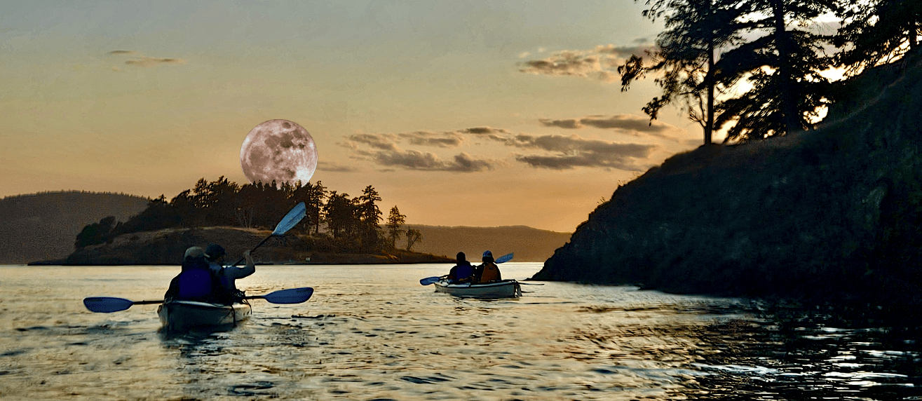 Orcas Island Full Moon Kayak Tour | Shearwater Adventures